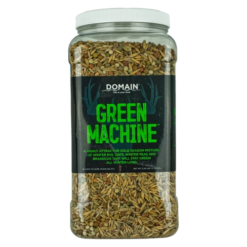 Domain Green Machine Food Plot Mix - 5.25 lbs - GMFP525 | B&W Tackle