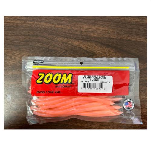 Zoom Swamp Crawler - 5.5" - 25 pk | B&W Tackle