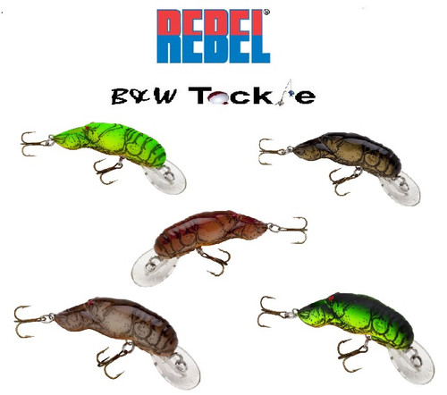 Rebel Deep Wee Crawfish | B&W Tackle