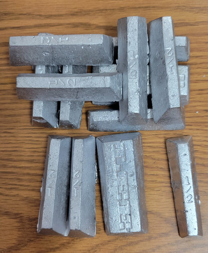 Hard Lead Ingots for Bullet / Sinker Molding | B&W Tackle
