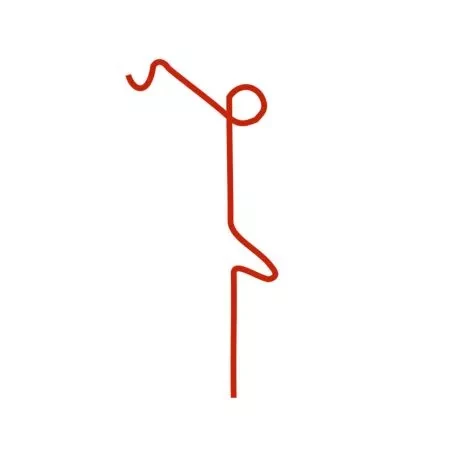 Shore King Rod Holder - Red | B&W Tackle