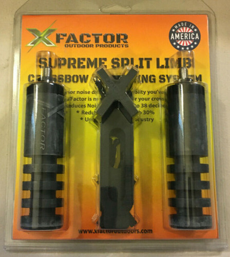 X FACTOR Supreme Split Limb Crossbow Stabilizing Dampening System | B&W ...