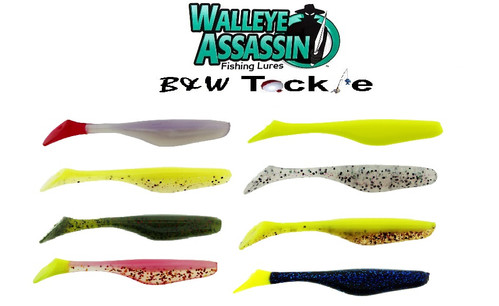 4 in Walleye Assassin W/E Turbo | B&W Tackle