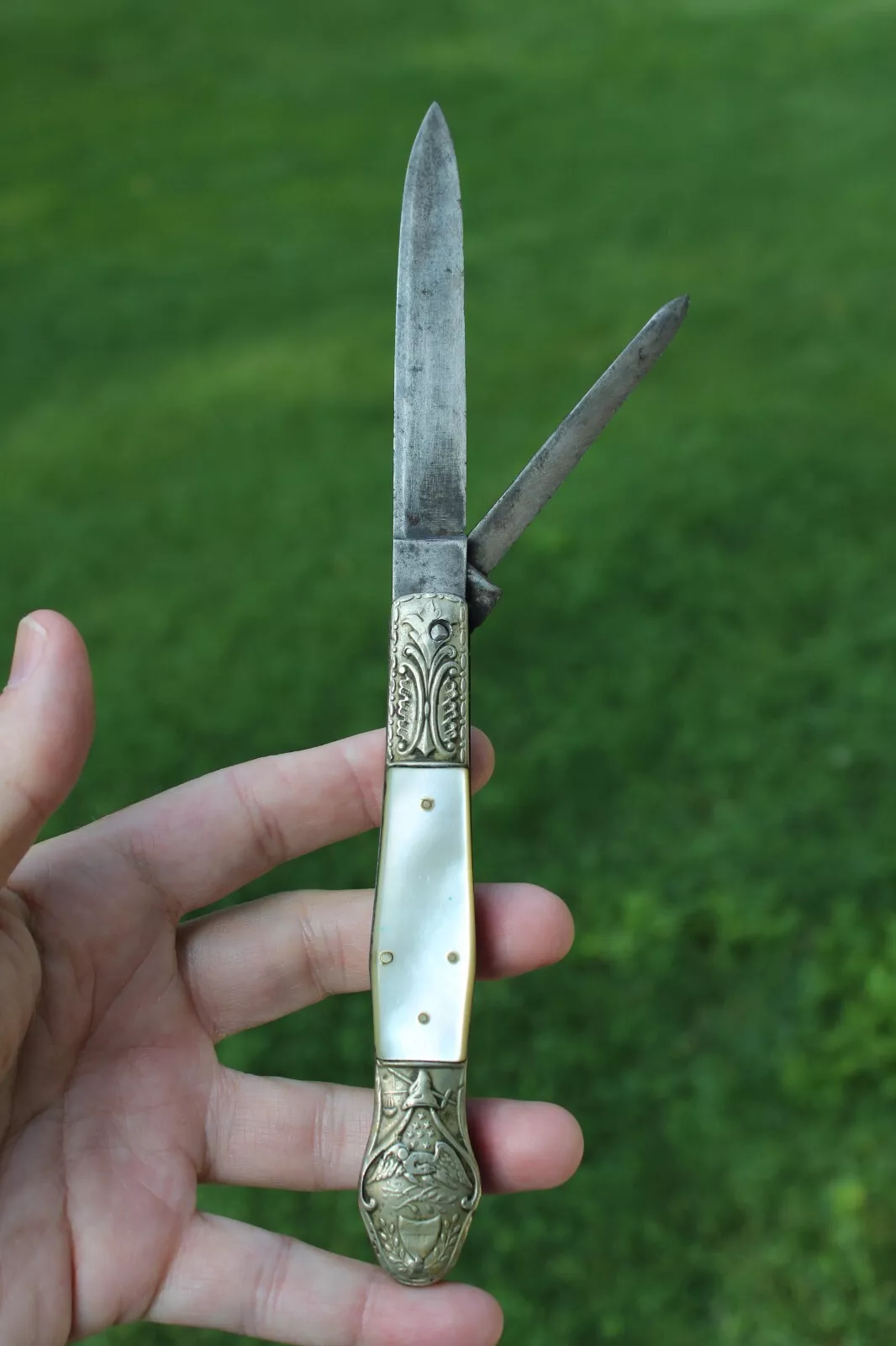 S.C. Wragg Sheaf Island Works pocket knife 1830-1850 | Knife Trading Post