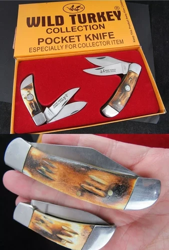 Wild Turkey pocket knife set | Knife Trading Post