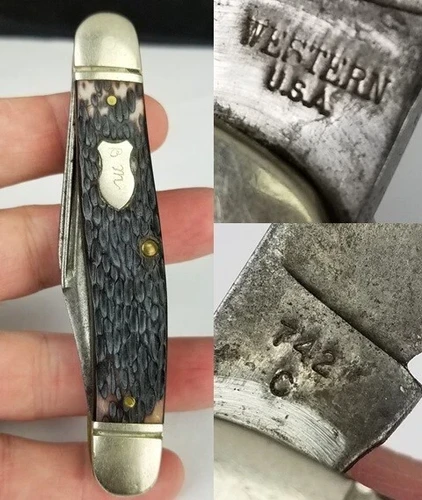 Western 742C pocket knife 1961-1977 | Knife Trading Post