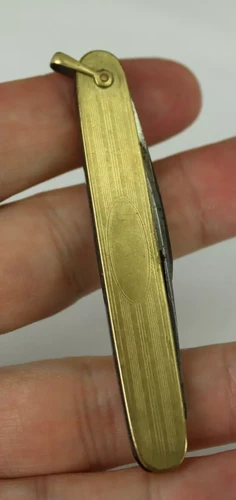 10k or 14k Gold filled pocket knife antique #14 | Knife Trading Post