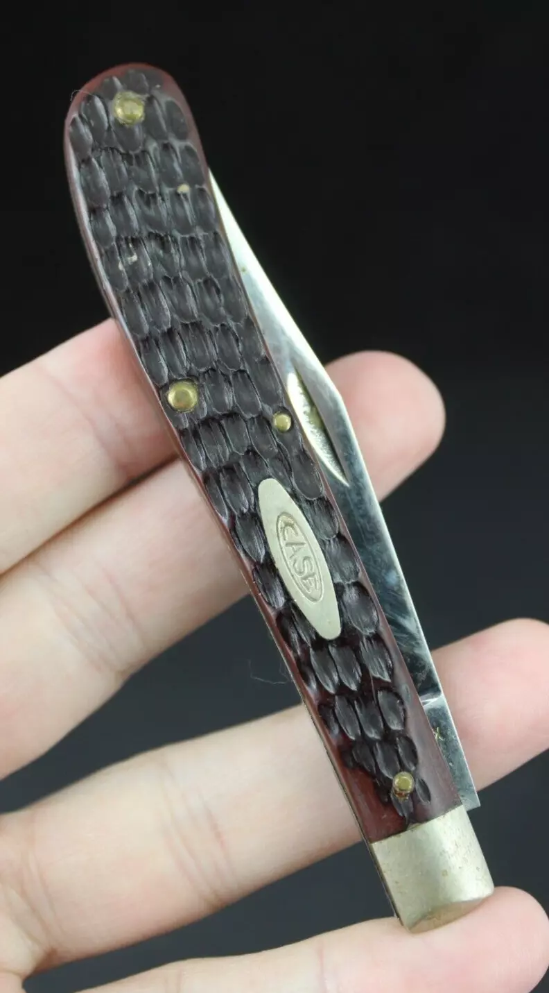 Case XX 61048 slim trapper pocket knife 10 dot 1970 | Knife Trading Post