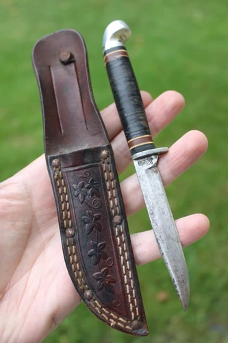 J.C. Higgins fixed blade knife | Knife Trading Post