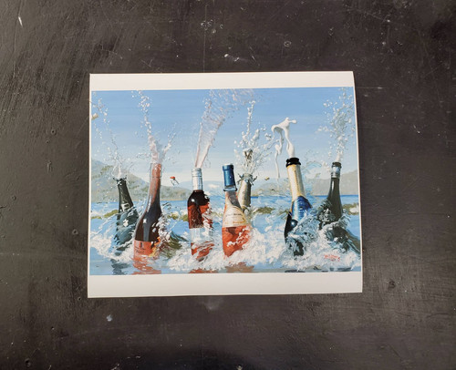 Will Enns Art Print - Topless at the Beach | The Crow’s Nest