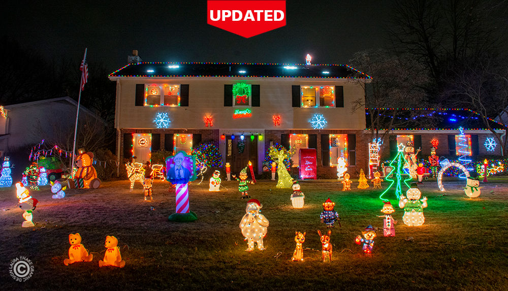 Holiday Light Hopping in St. Charles, Mo. 63301