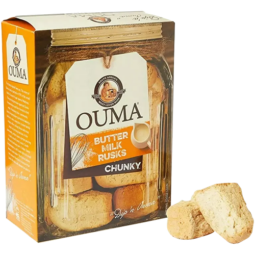 Ouma Buttermilk Chunky Rusks 500g | BeefSnacksUSA 5/24