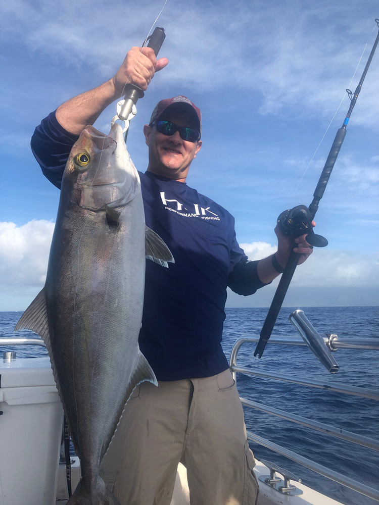 Bottom fishing in Maui, Hawaii