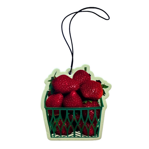 Strawberry Car Air Freshener | Unlucky Wishes