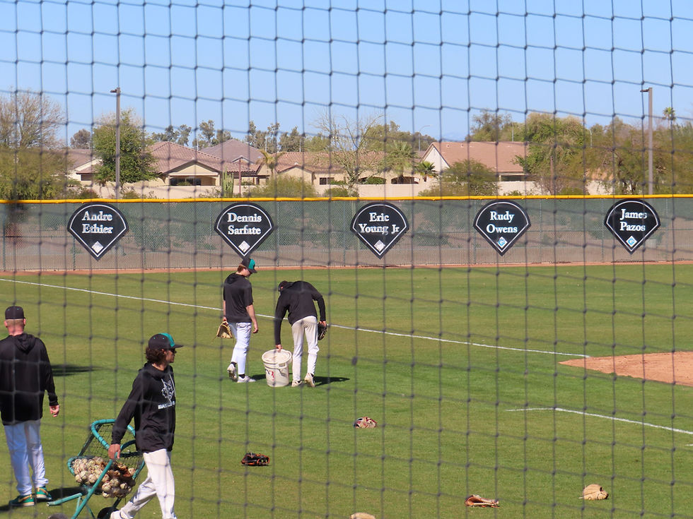 Chandler-Gilbert Baseball Field - CG Coyotes