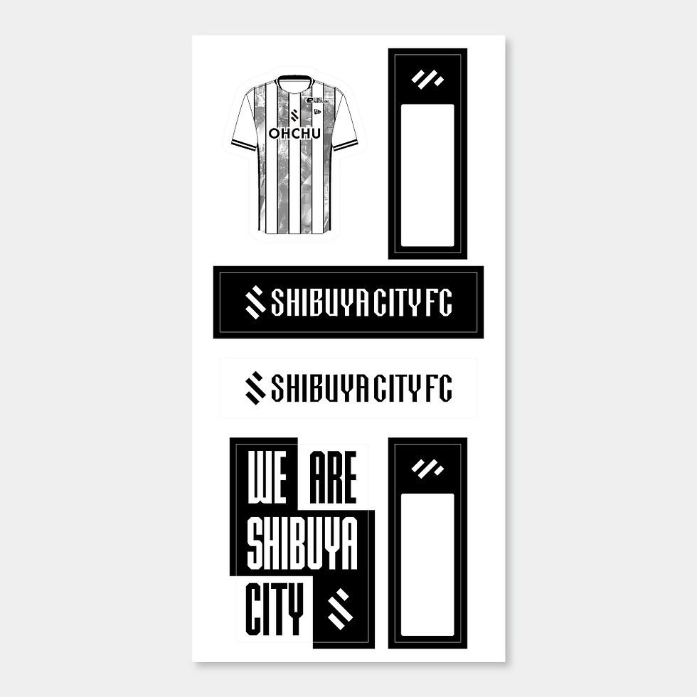 SCFC STICKERS PACK | SHIBUYA CITY FC