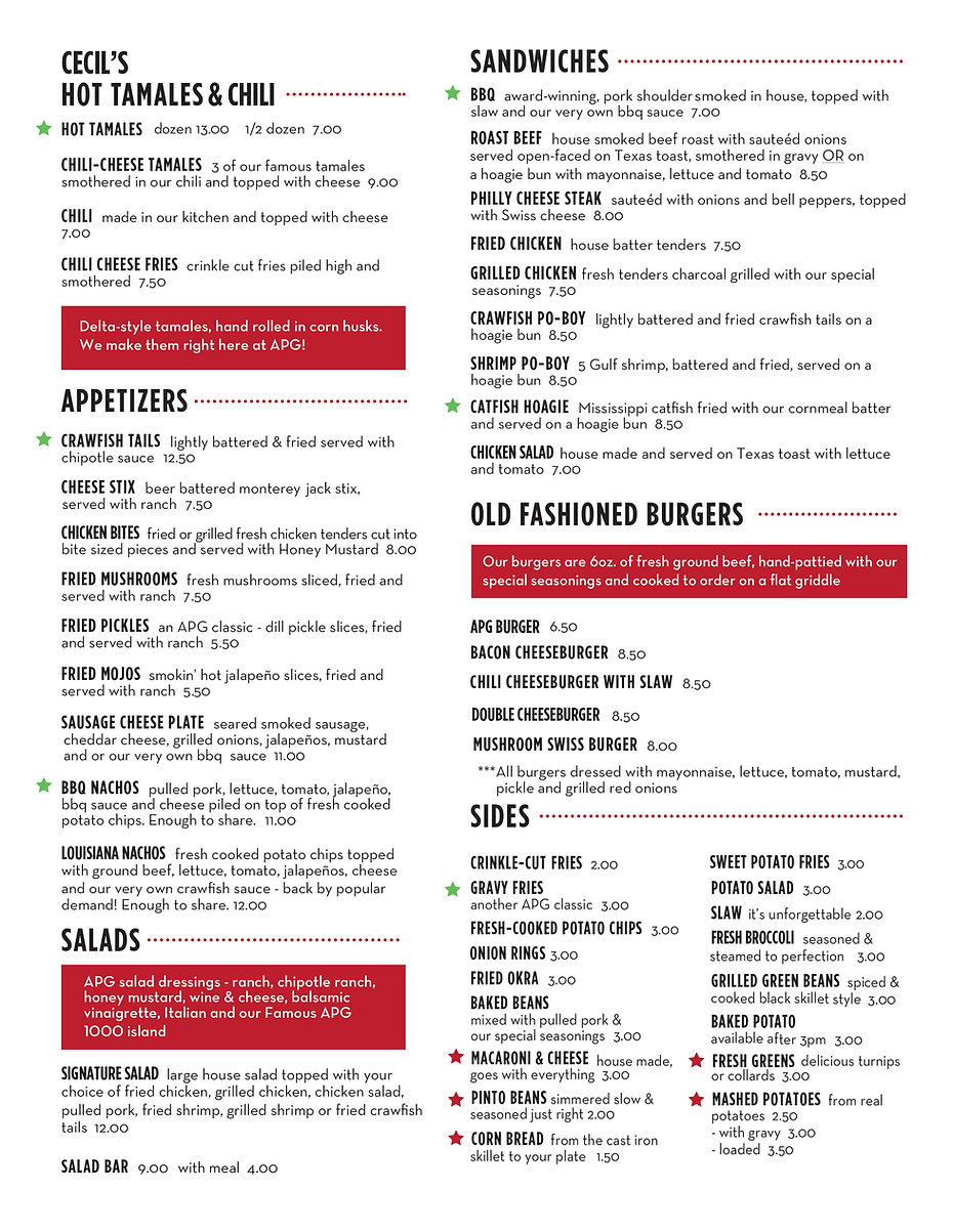 Menu | airportgrocery