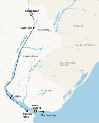 O TRANSPORTE FLUVIAL NO PARAGUAI