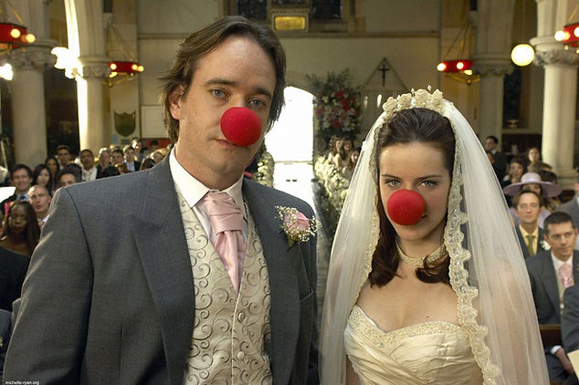 comic relief wedding
