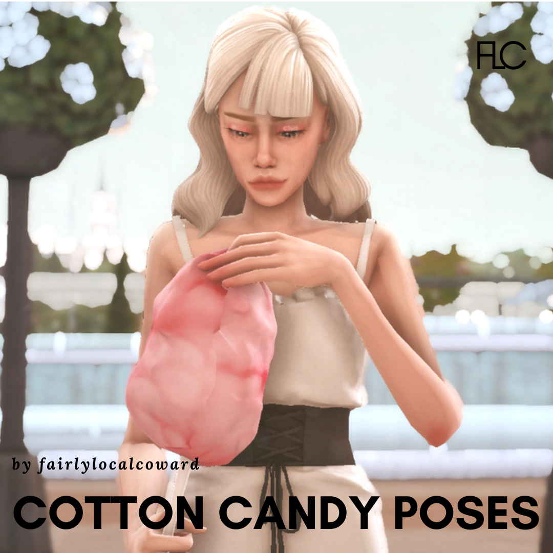 COTTON CANDY POSES