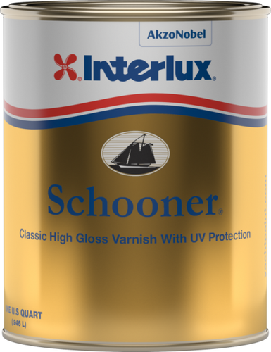Interlux Schooner 96 Marine Varnish Gloss | Rowe Spurling Paint