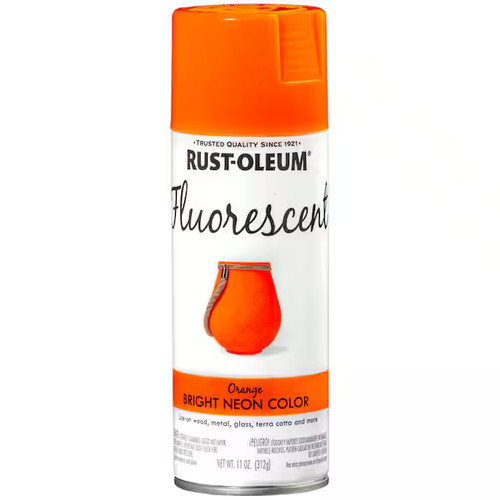 Rustoleum Fluoresecent Spray Paint ORANGE | Rowe Spurling Paint