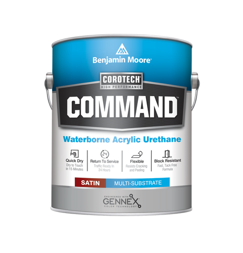 Benjamin Moore Command Satin Finish Paint | Rowe Spurling Paint