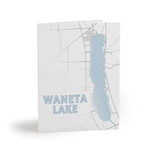 Waneta Lake Greeting Cards | Online Maps For Land
