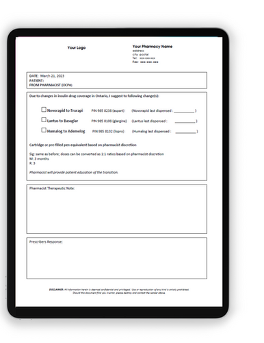 Insulin Biosimilar Template & Summary | Layered Leadership