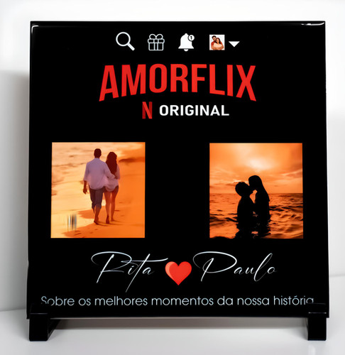 Azulejo "AMORFLIX" | Alcoa Laser