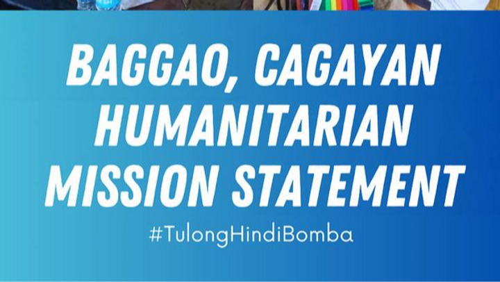 Baggao, Cagayan Humanitarian Mission Statement