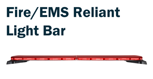 Fire/EMS Reliant Light Bar 48” R/W | Redline Fire Supply