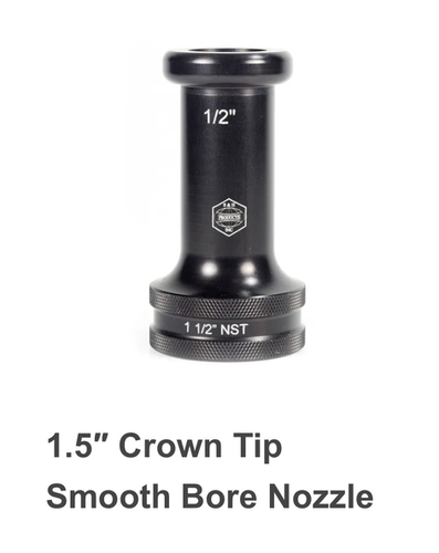 1.5″ Crown Tip Smooth Bore Nozzle | Redline Fire Supply