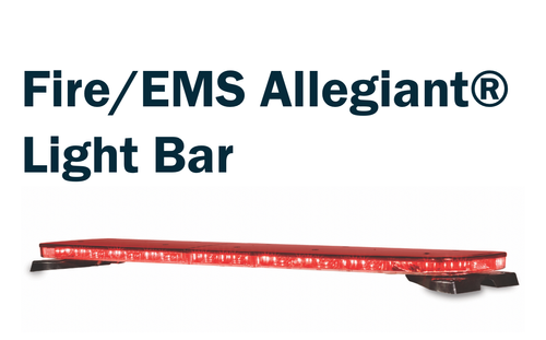 Fire/EMS Allegiant® Light Bar 52” R/W | Redline Fire Supply