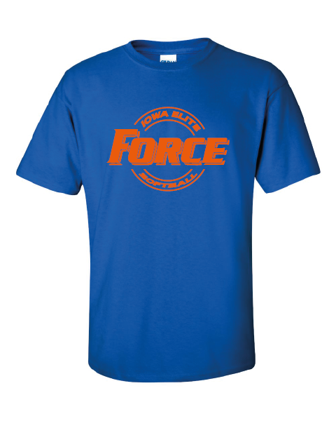 Force Softball Logo Girls Softball T Shirt Design By Alfplogo