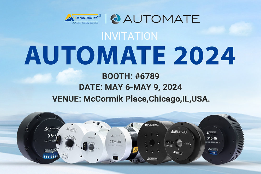 MYACTUATOR will make its first appearance at the AUTOMATE American ...