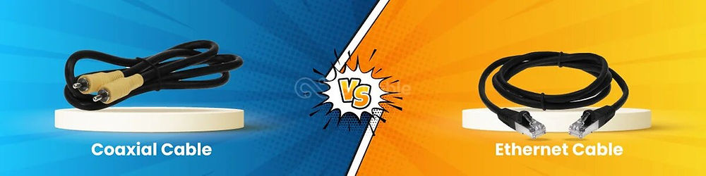 Coaxial vs. Ethernet cable: What's the Difference?