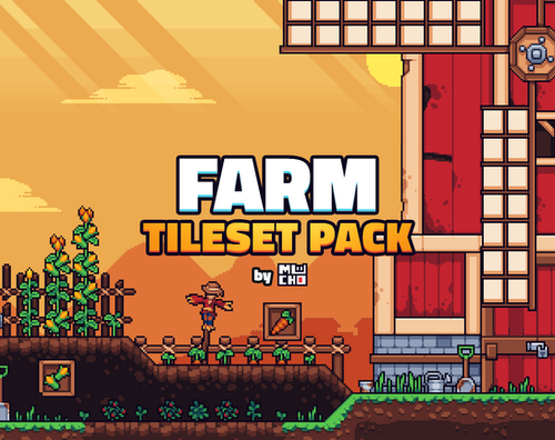 Farm Tileset Pack | Mucho Pixels