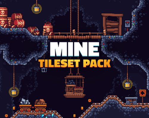 Mine Tileset Pack | Mucho Pixels