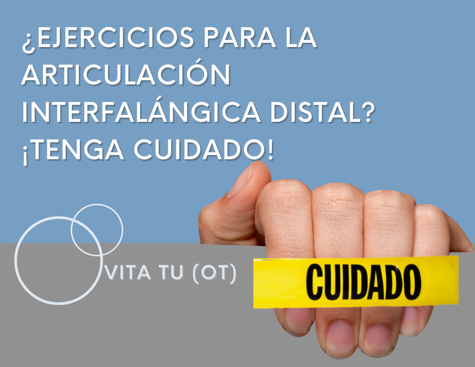 ¿Ejercicios para la articulación interfalángica distal? ¡Evite los ...