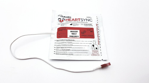 Vermed HeartSync T100-CS Adult Defibrillation and ECG Monitoring Electrodes | A Biomedical Service