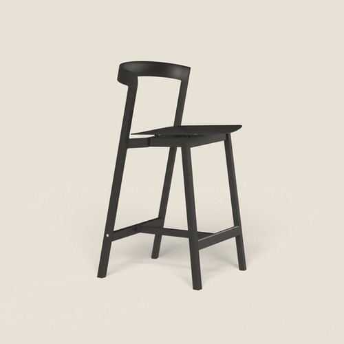 Mornington Counter Stool with Backrest | Measured