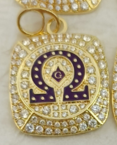 Omega and Mason combination Pendant | The Ring Creator