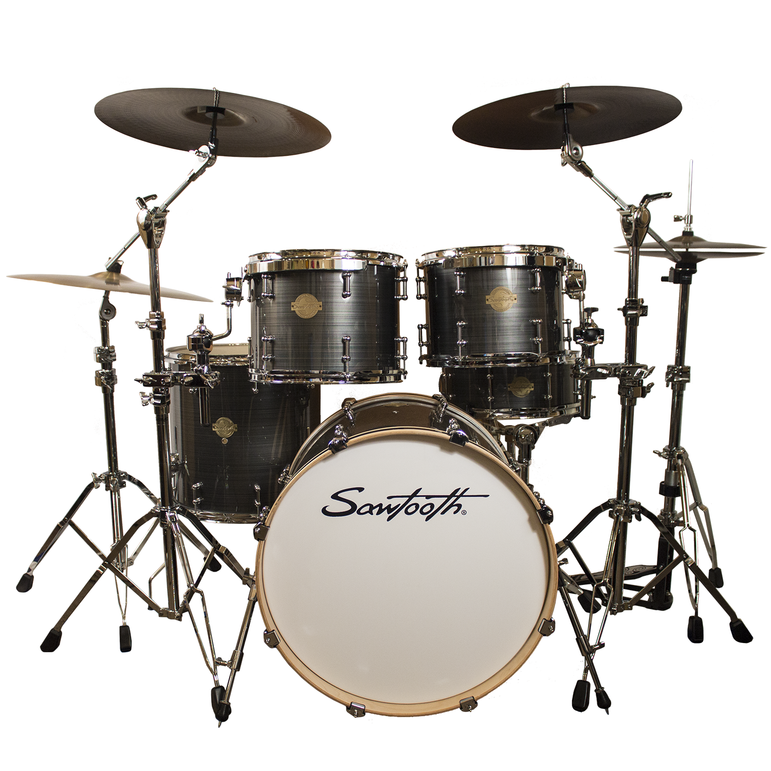 Sawtooth Command Series 5 Piece Drum Sets with 22" Bass Drum