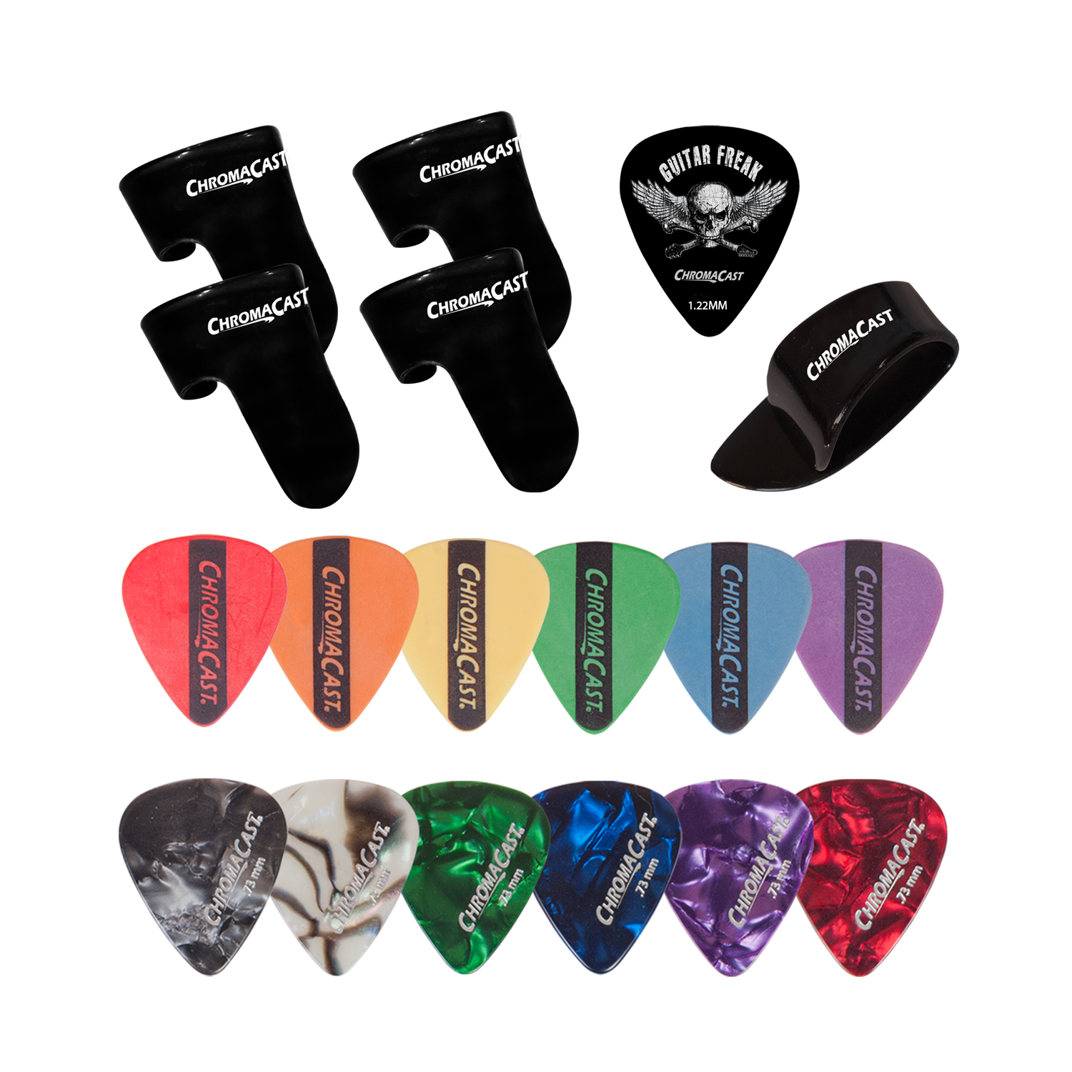 ChromaCast Finger and Thumb Picks