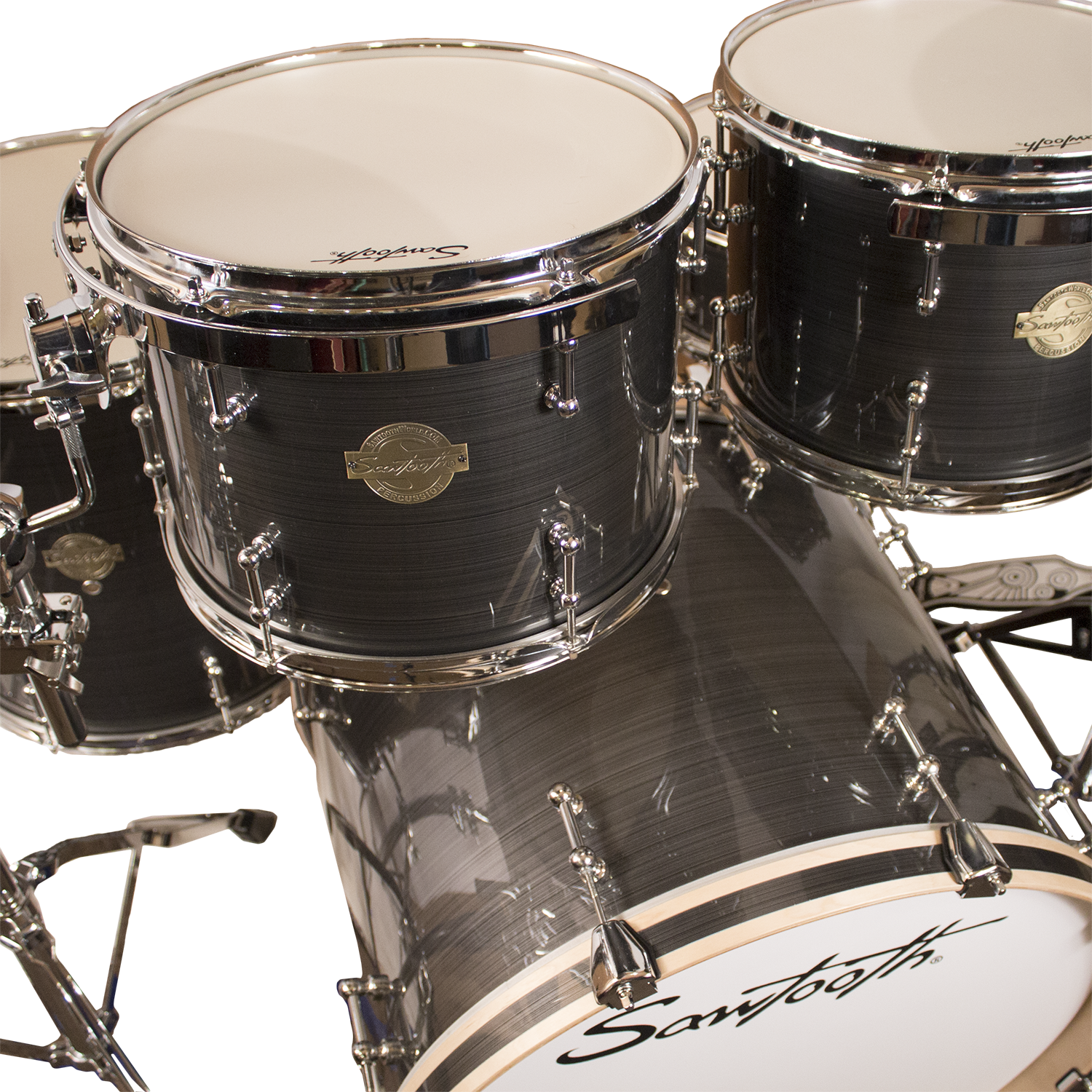 Sawtooth Command Series 7 Piece Drum Sets with 22" Bass Drum
