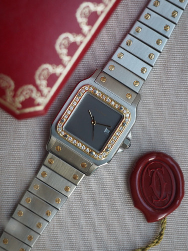 SOLD | Cartier Santos Ghost | Ghost | ref. 2961 from 1980s | Vienna ...