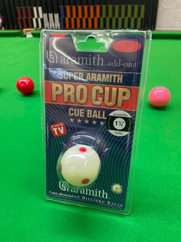 Aramith Pro Cup Pool Cue Ball 1 7/8” | Cue Sports Yorkshire