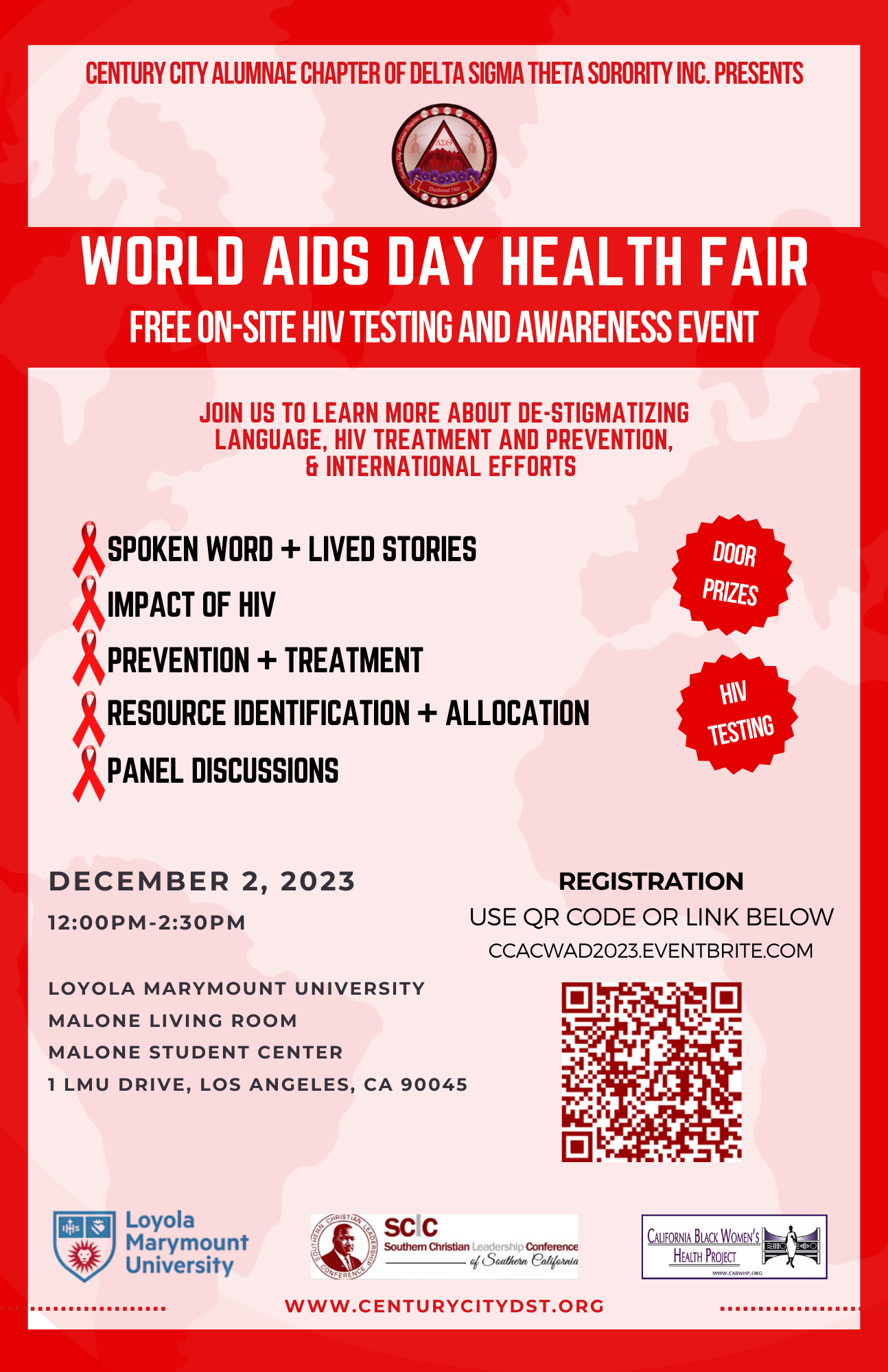 World AIDS Day Health Fair | CCAC-DST