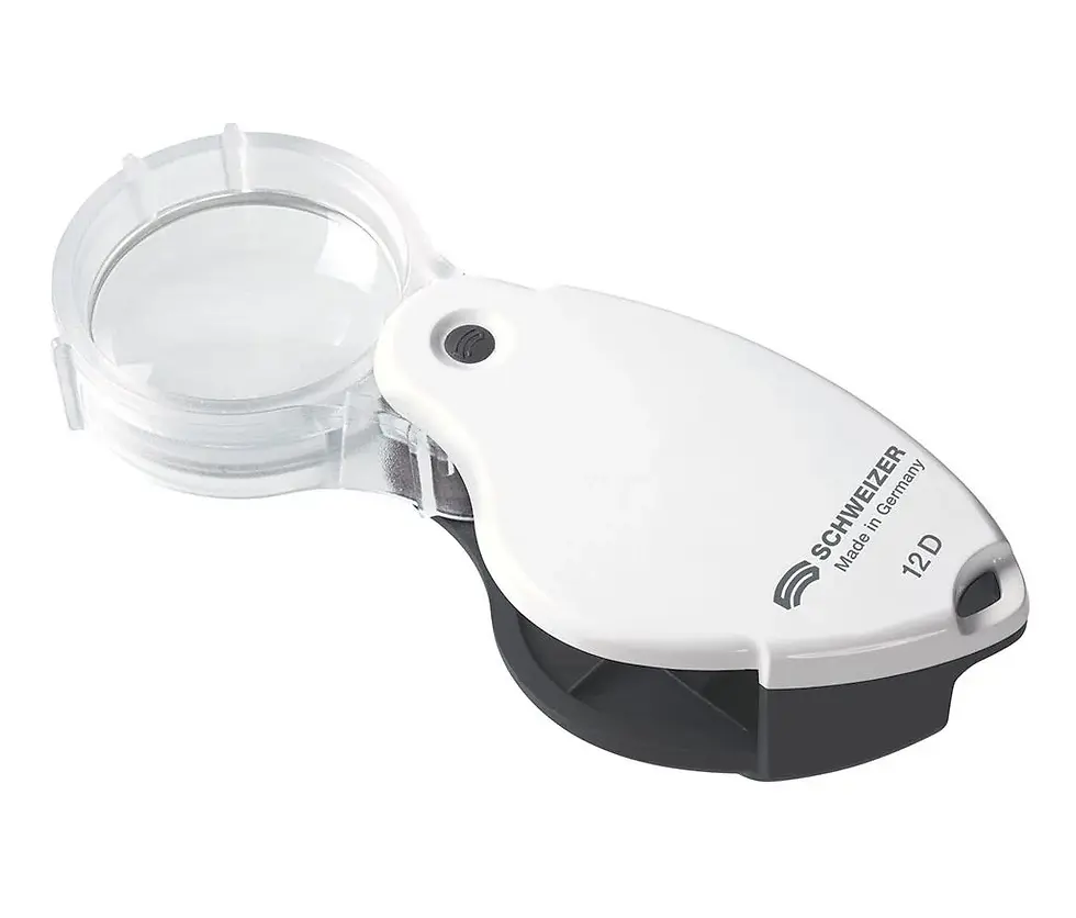 Schweizer magnifiers from Edward Marcus Ltd, Magnifiers, lamps and low ...